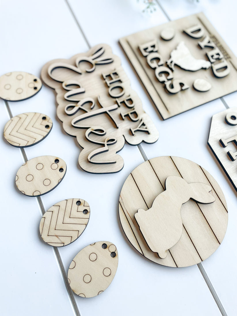 Hoppy Easter Tiered Tray Kit – A Pinch of Salt