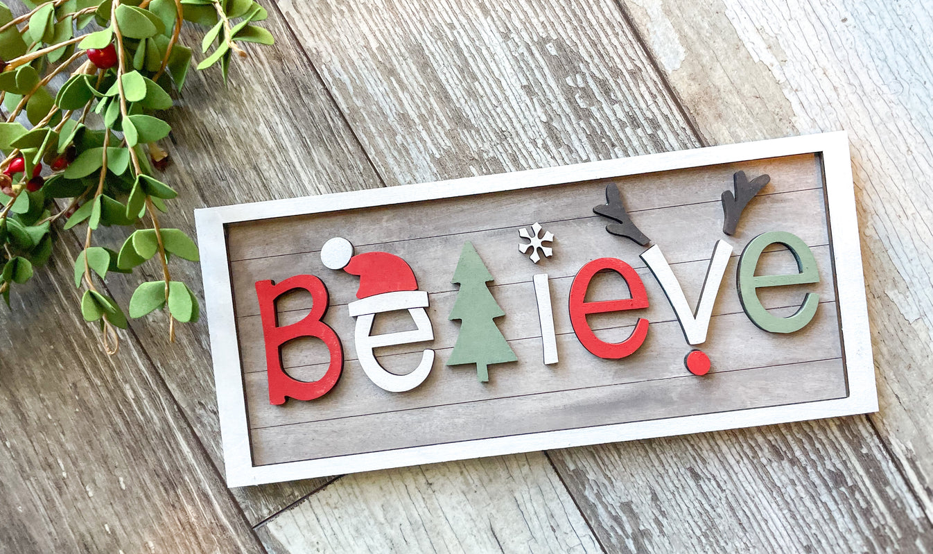 Believe DIY Sign Kit – A Pinch of Salt