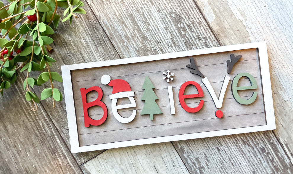 Believe DIY Sign Kit – A Pinch of Salt